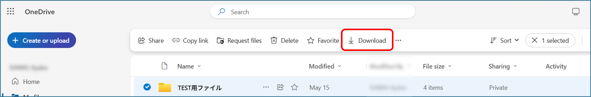 How to download files from OneDrive. – THERS Account Help Center