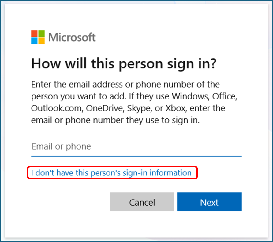 How to create a Windows local account. – THERS Account Help Center