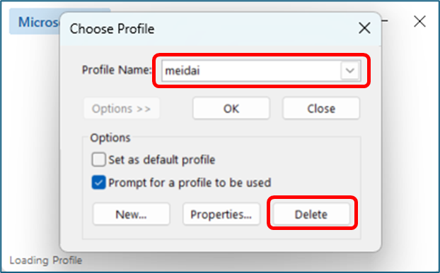 How to Create a New Outlook(classic) Mail Profile. (After Deleting an ...