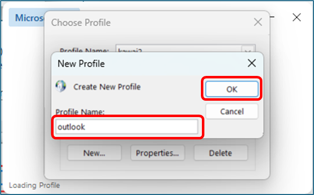 How to Create a New Outlook(classic) Mail Profile. (After Deleting an ...